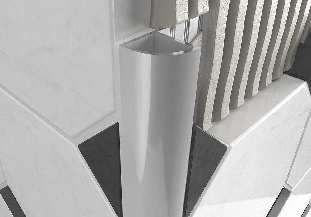 Round Edge Tile Trims | Aluminium, Stainless Steel | UK Next Day Delivery